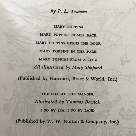 Mary Poppins by P.L. Trav | Accents | Rare Vintage 943 Mary Poppins ...